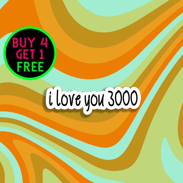 Love You 3000 - Etsy