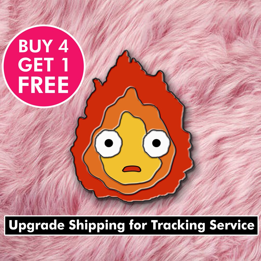Flame Yokai Custom Enamel Pin Spirit Cartoon Enamel Pins Anime - Etsy