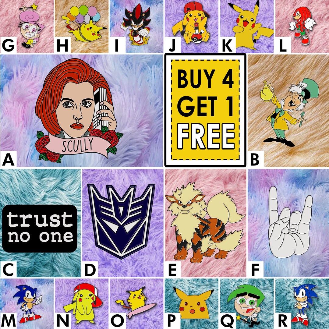 X-files Scully Enamel Pin Mad Hatter Wizard Enamel Pins Funny - Etsy