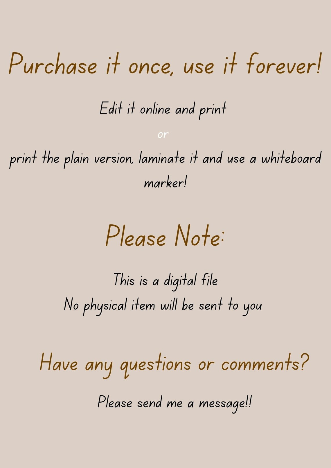 Queen Bee With ADHD Productive Habit Tracker | Planner | Daily Habits ...