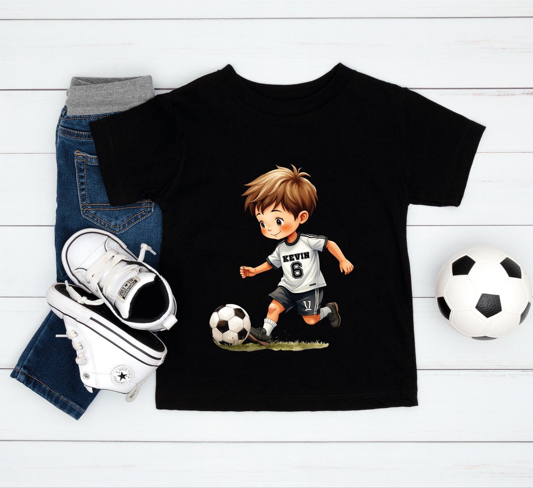 Custom Soccer Shirt, Touchdown Star Kid Tshirt, Little MVP Gift, Mini ...