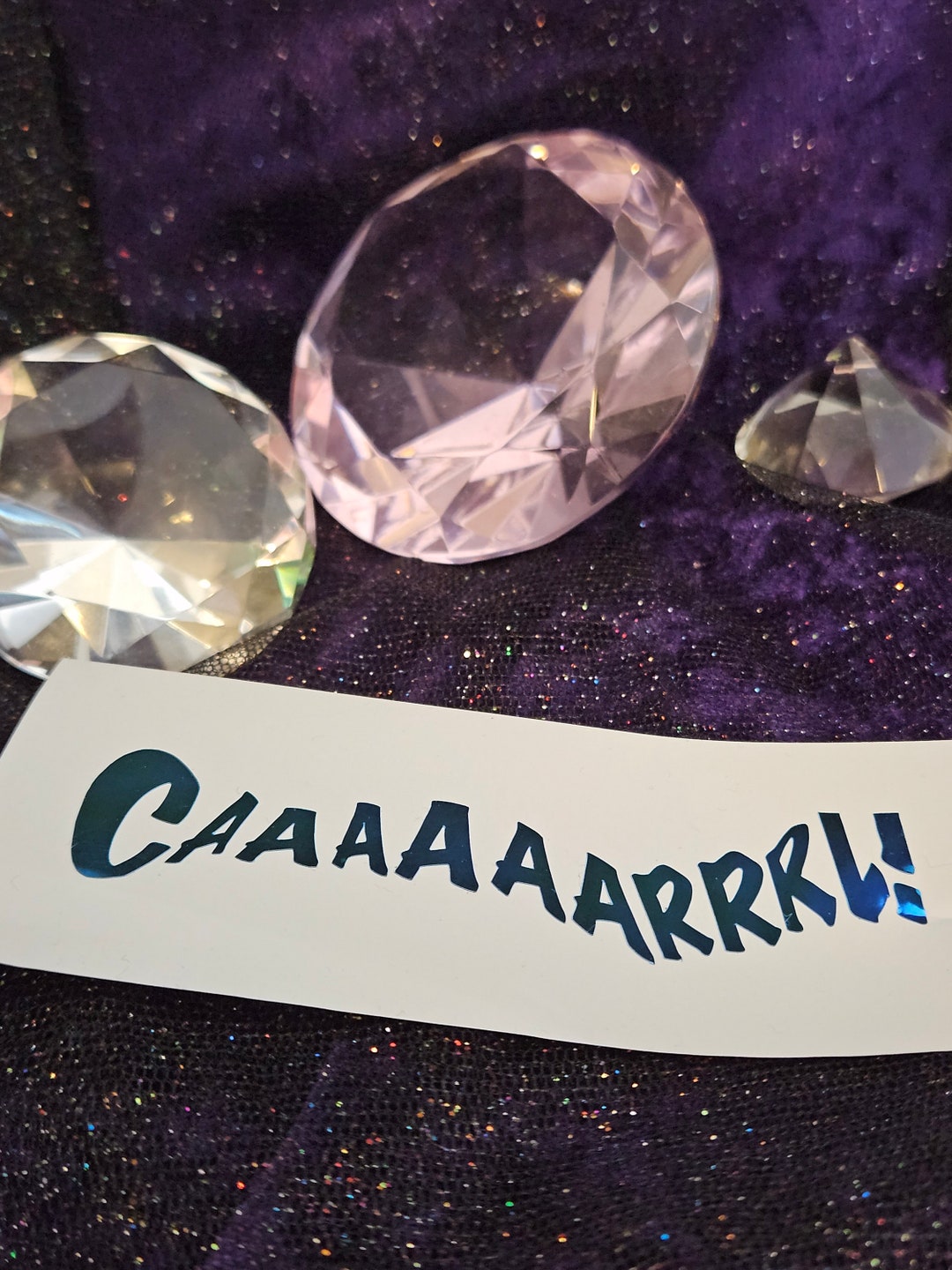 Carl! Vinyl Decal in Shimmering Holographic or Alternate Colors Made ...