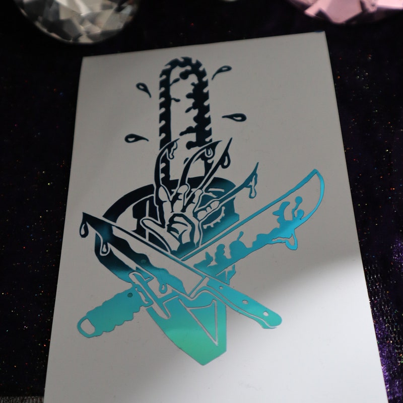 Scary Window Decal - Etsy