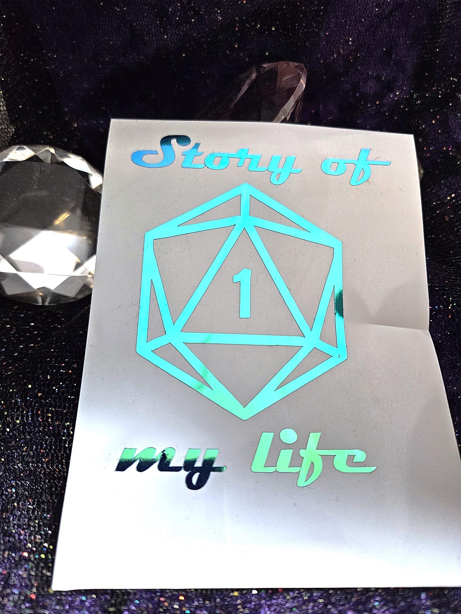 Critical Fail Vinyl Decal in Shimmering Holographic or Alternate Colors ...