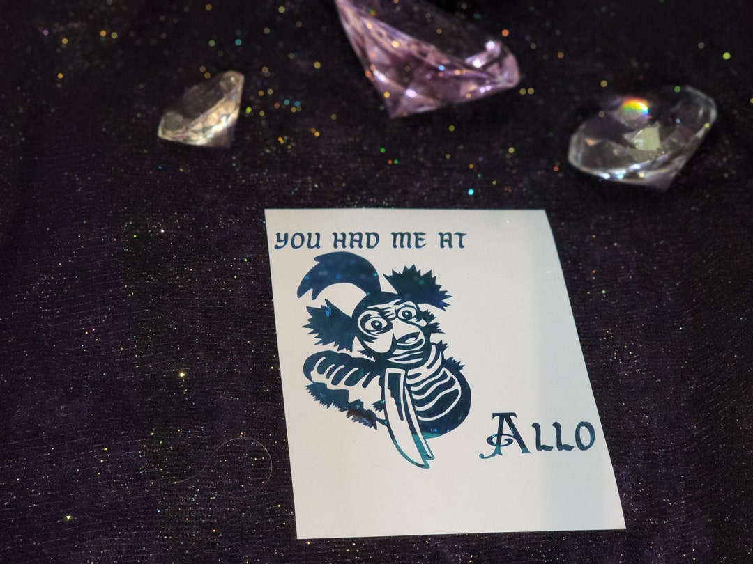 Labyrinth Worm Vinyl Decal in Shimmering Holographic or Alternate ...