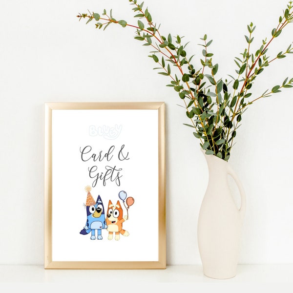 Bluey Birthday Png - Etsy