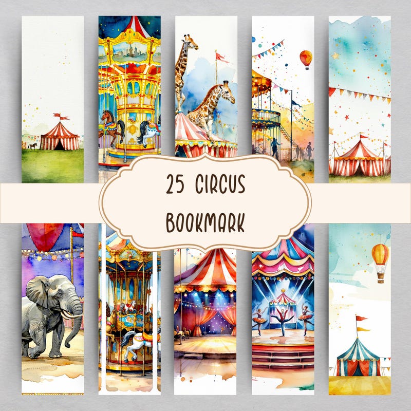 The Circus Book - Etsy