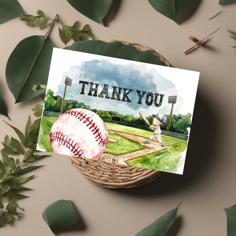 Baseball Thank You - Etsy