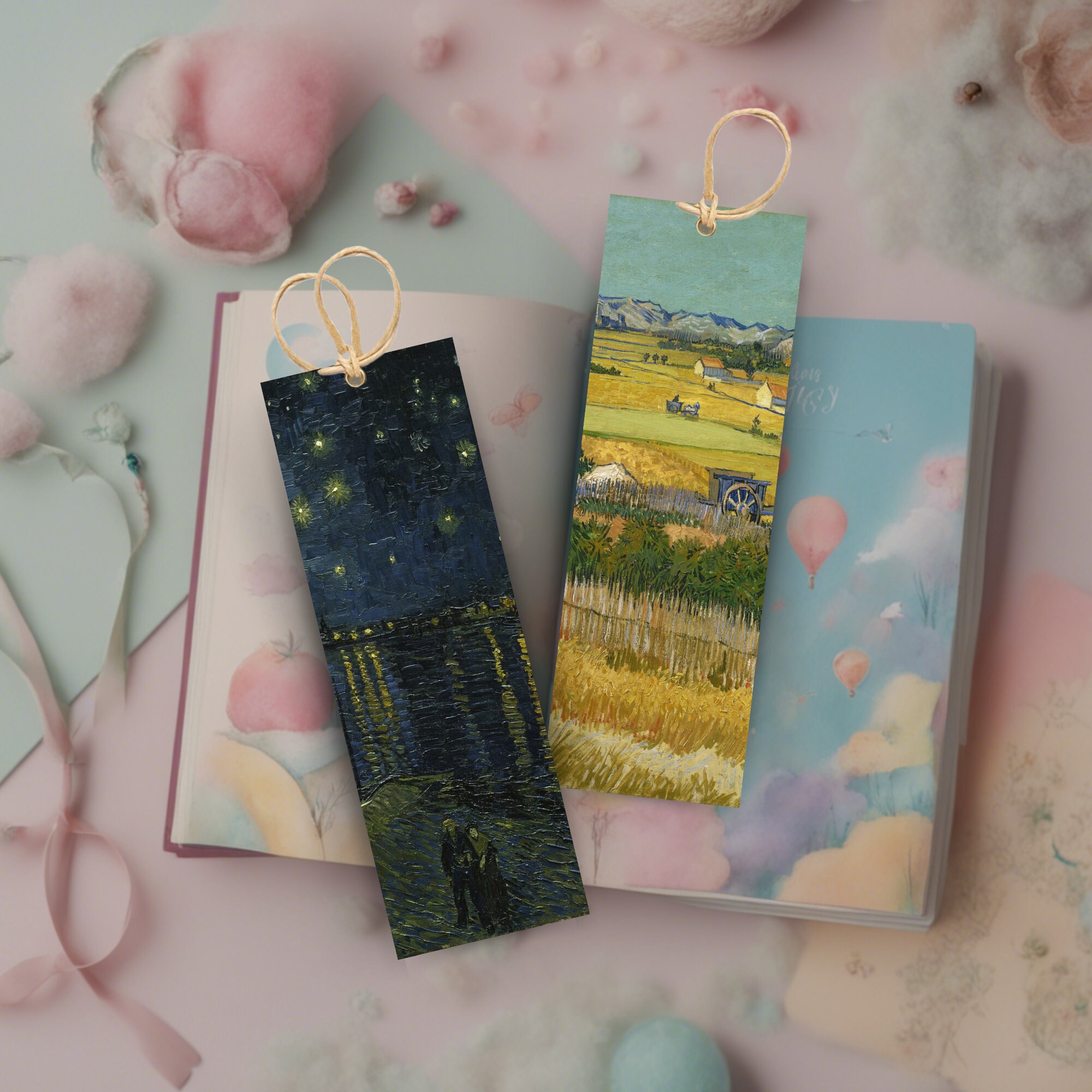 Vincent Van Gogh Bookmark Printable, Van Gogh Lovers Digital Bookmark ...
