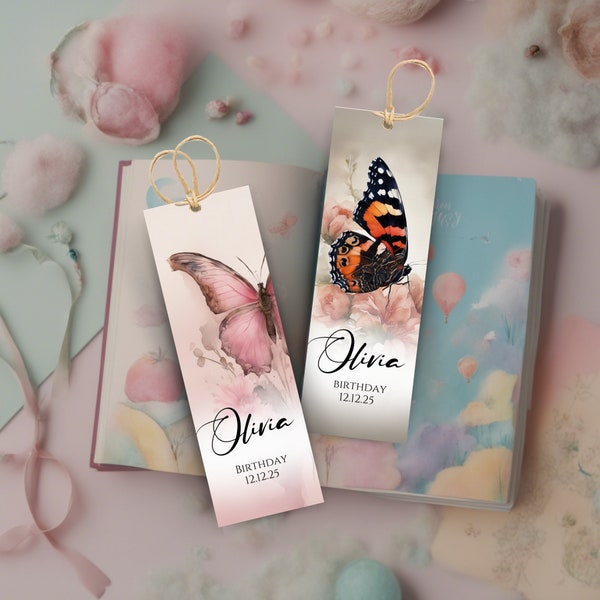 Butterfly Bookmark - Etsy