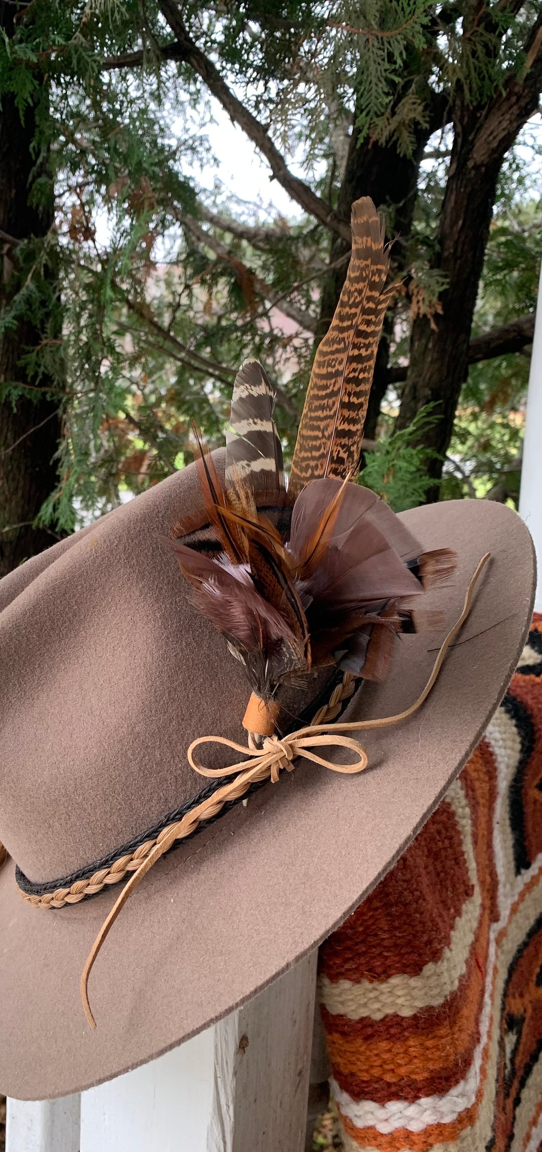 Ladies Hat Feather Hat Feather Western Hat Feather Bold Hat - Etsy