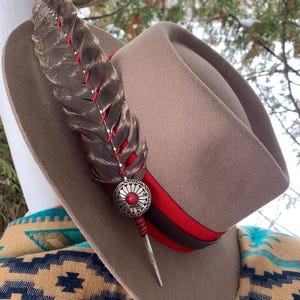 Hat Feather, Fedora Hat Feather, Hand Crafted Hat Feather, Hat ...
