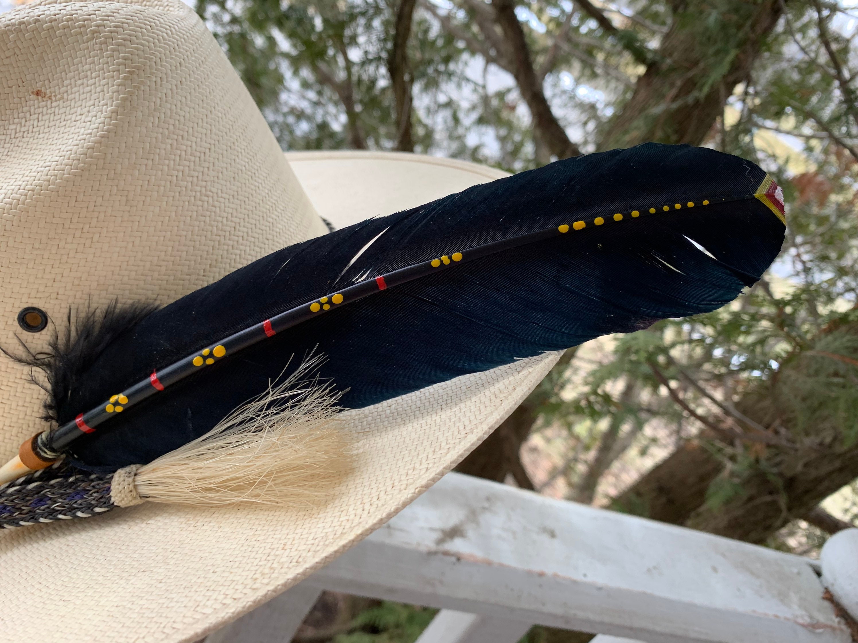 Hat Feather Western Hat Feather Cowboy Hat Feather Hat - Etsy