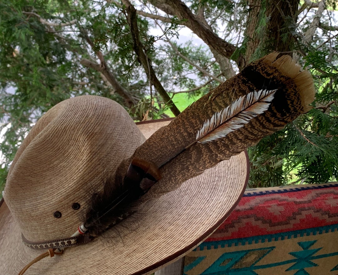 Buckaroo Cowboy Hat Feather, Beautiful Hat Feather, Western Feather ...