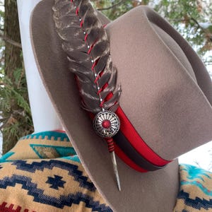 Hat Feather, Fedora Hat Feather, Hand Crafted Hat Feather, Hat ...