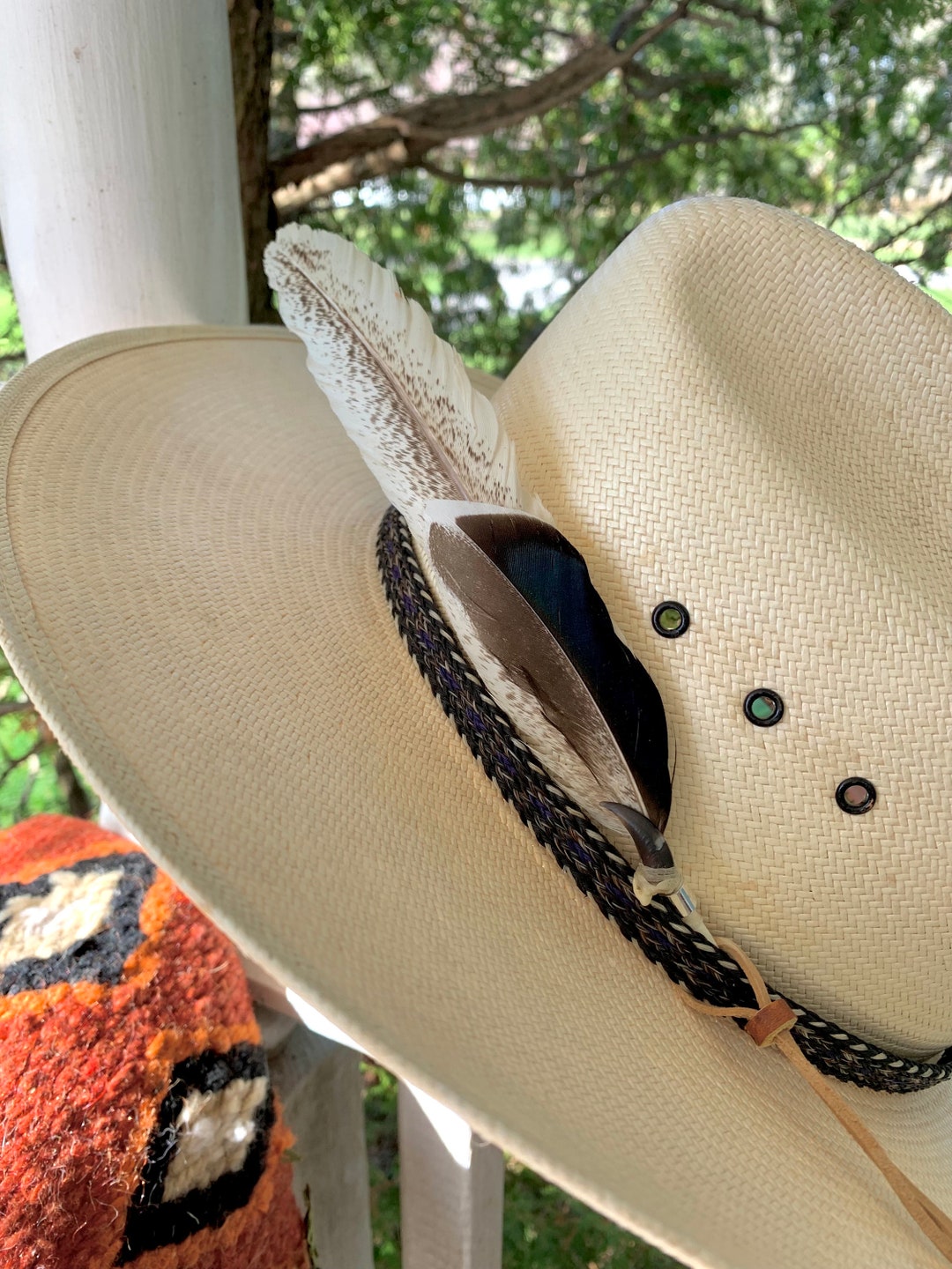 Cowboy Hat Feather, Hat Feather, Wind String Cowboy Hat Feather ...