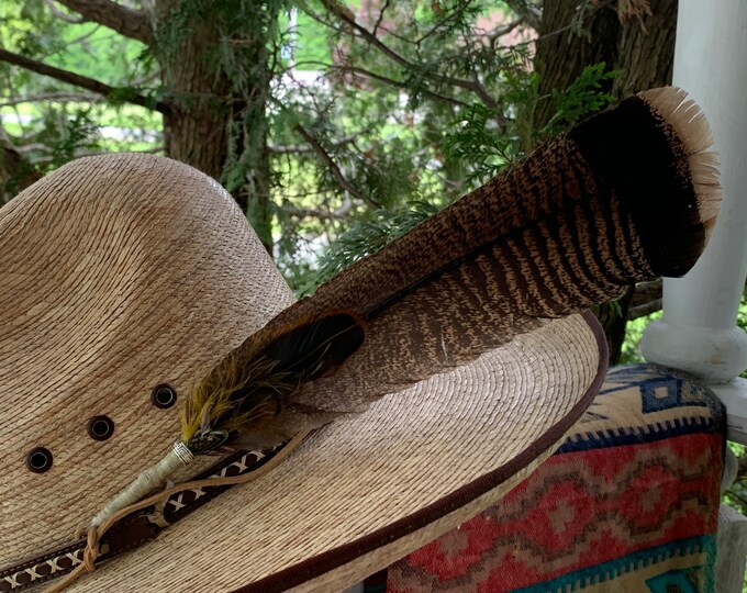 Buckaroo Traditional Windstring Cowboy Hat Feather, Hat Feather ...