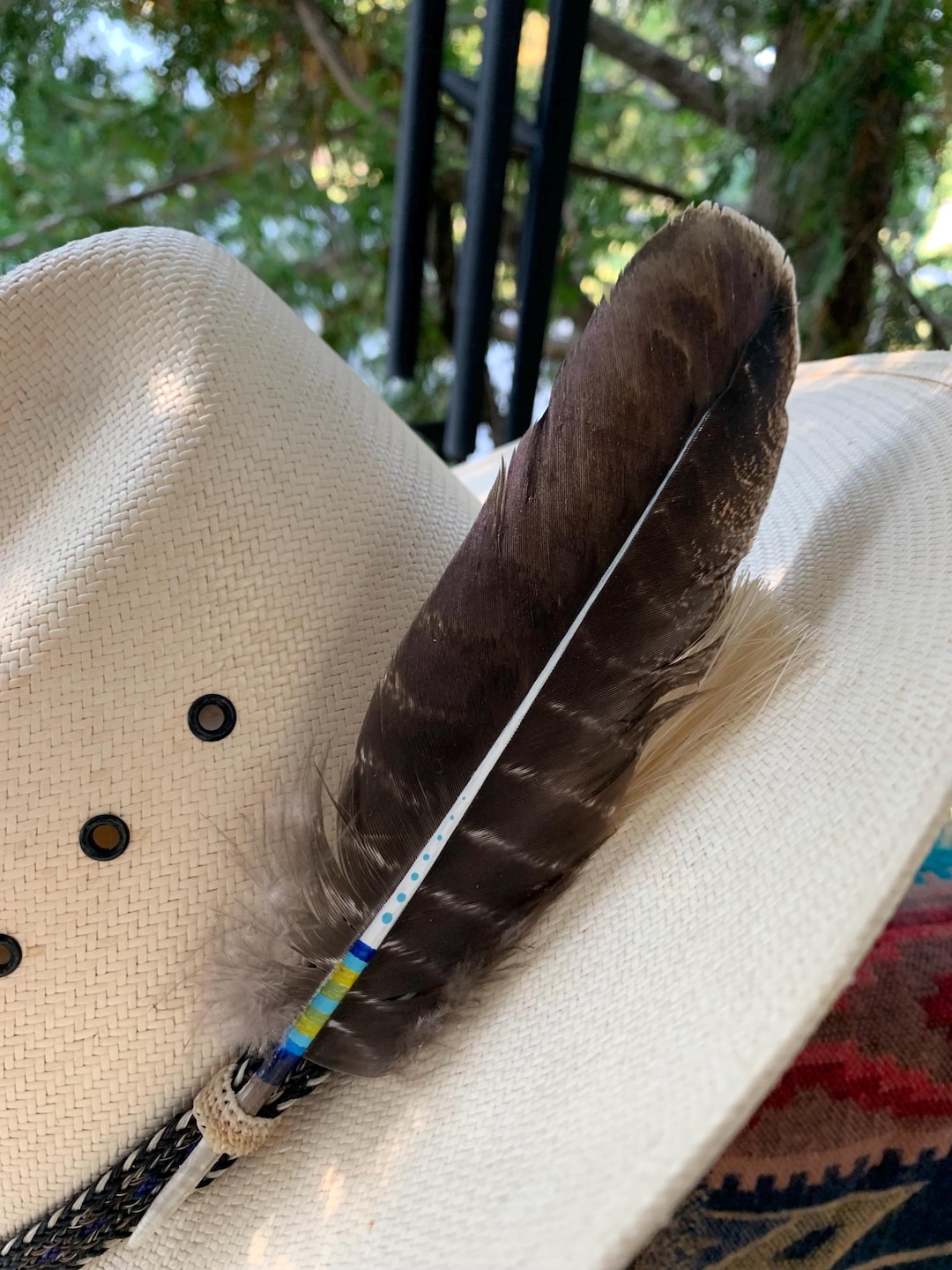 Cowboy Hat Feather, Western Feather, Hand Crafted Hat Feather ...