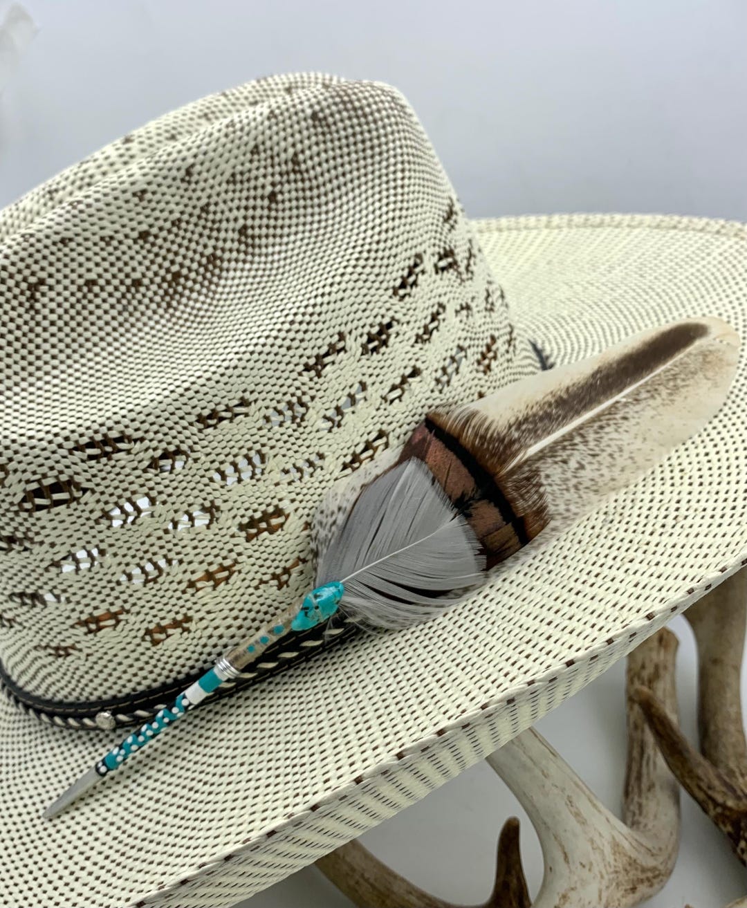 Hat Feather, Wild Quill Cowboy Hat Feather, Western Feather, Hand ...