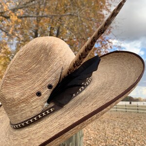 Cowboy Hat Feather, Natural Feather for Hat, Western Feather, Hand ...