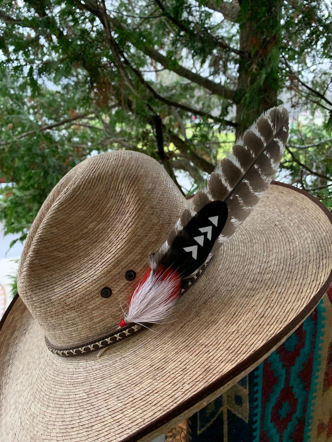 Hat Feather, Western Feather, Hand Cowboy Hat Feather, Hat Accents ...