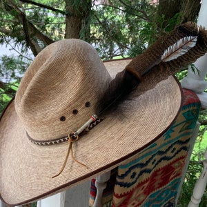 Buckaroo Cowboy Hat Feather, Beautiful Hat Feather, Western Feather ...