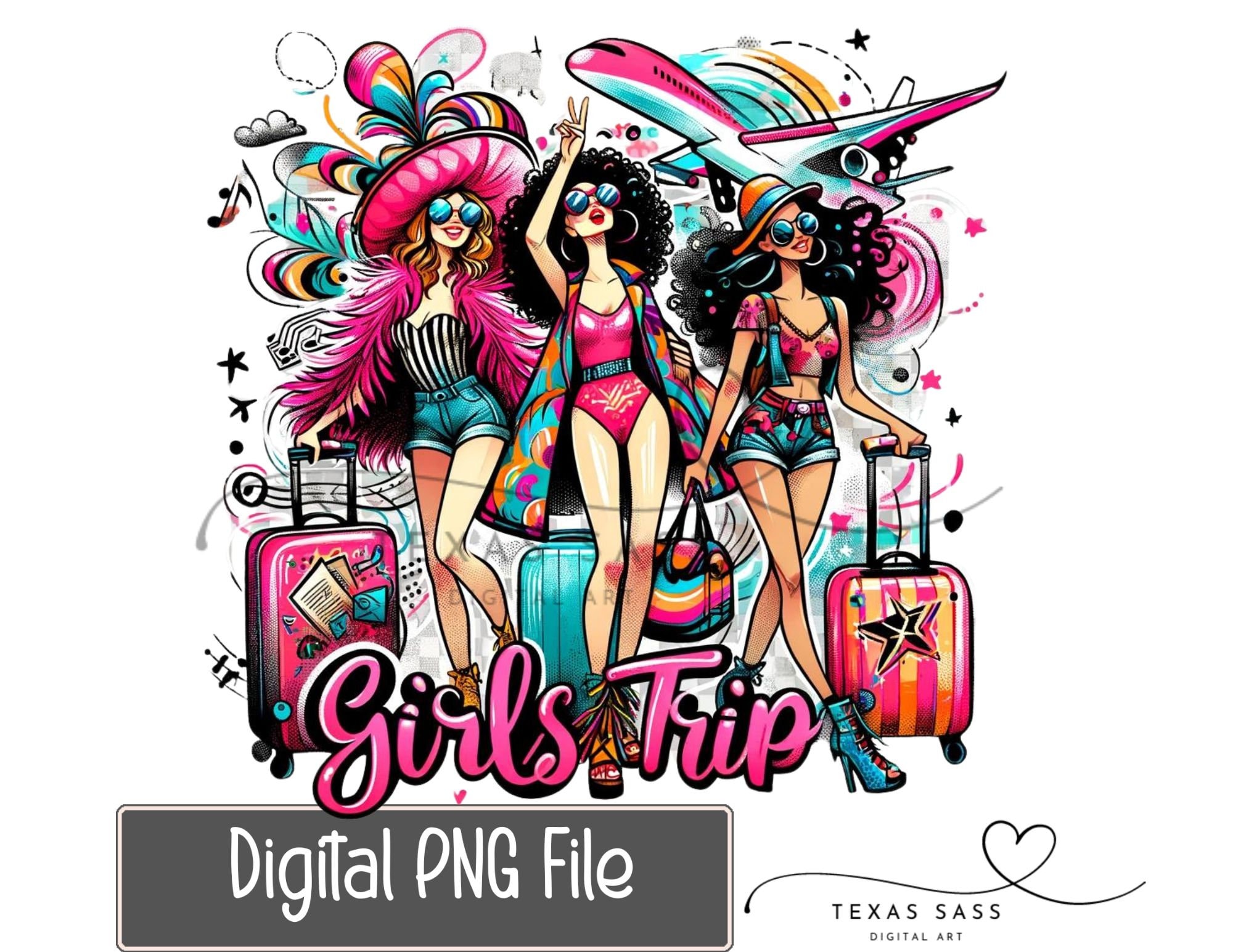 Girls Trip PNG Design, Sublimation Designs Sublimation Designs, PNG ...