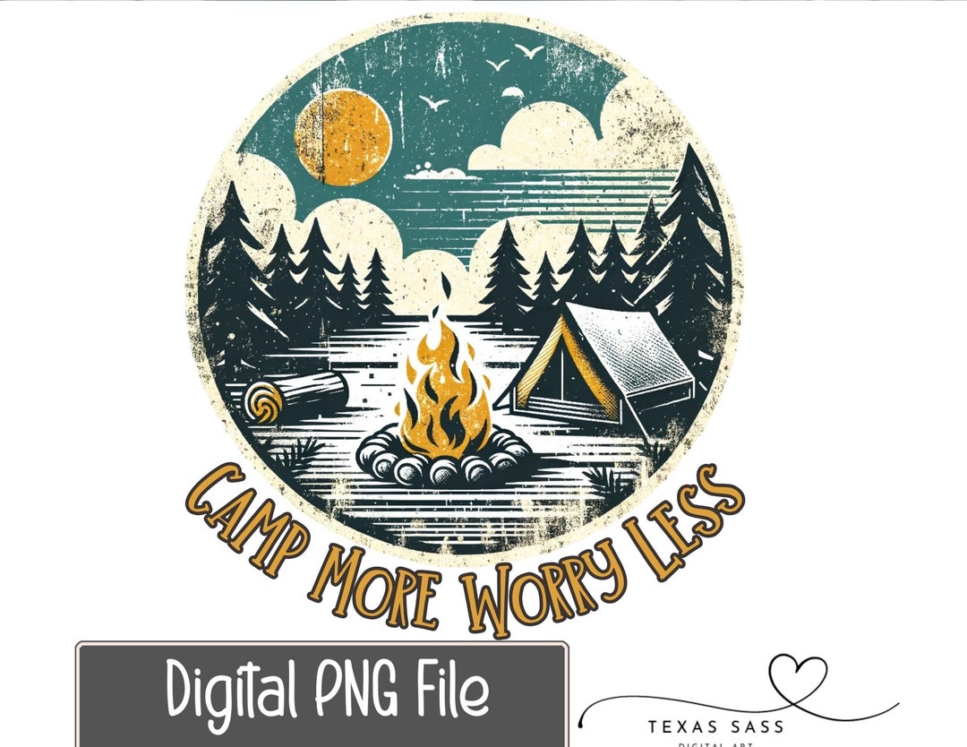 Camping PNG Design, Sublimation Designs Sublimation Designs, PNG ...