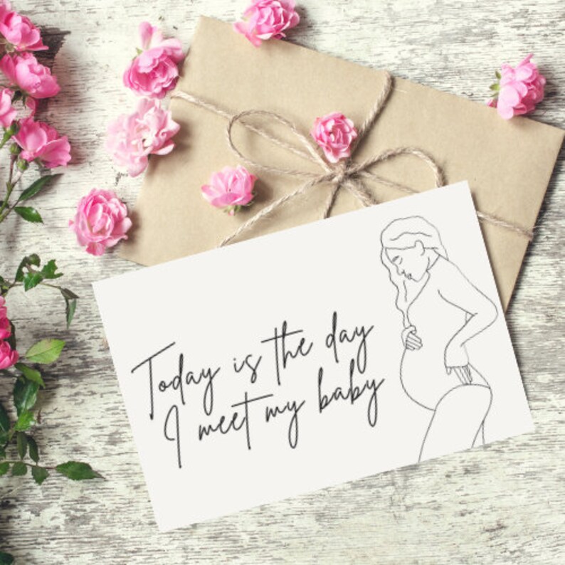 Pregnancy and Birth Affirmation Digital Cards Christian Hypnobirthing ...