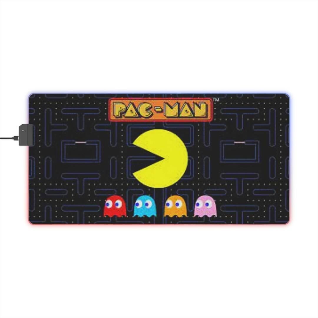 Pac Man LED Gaming Mouse Pad - Etsy