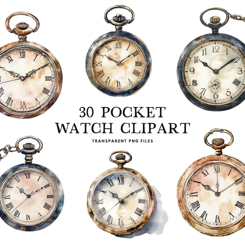 Vintage Pocket Watch Picture - Etsy UK