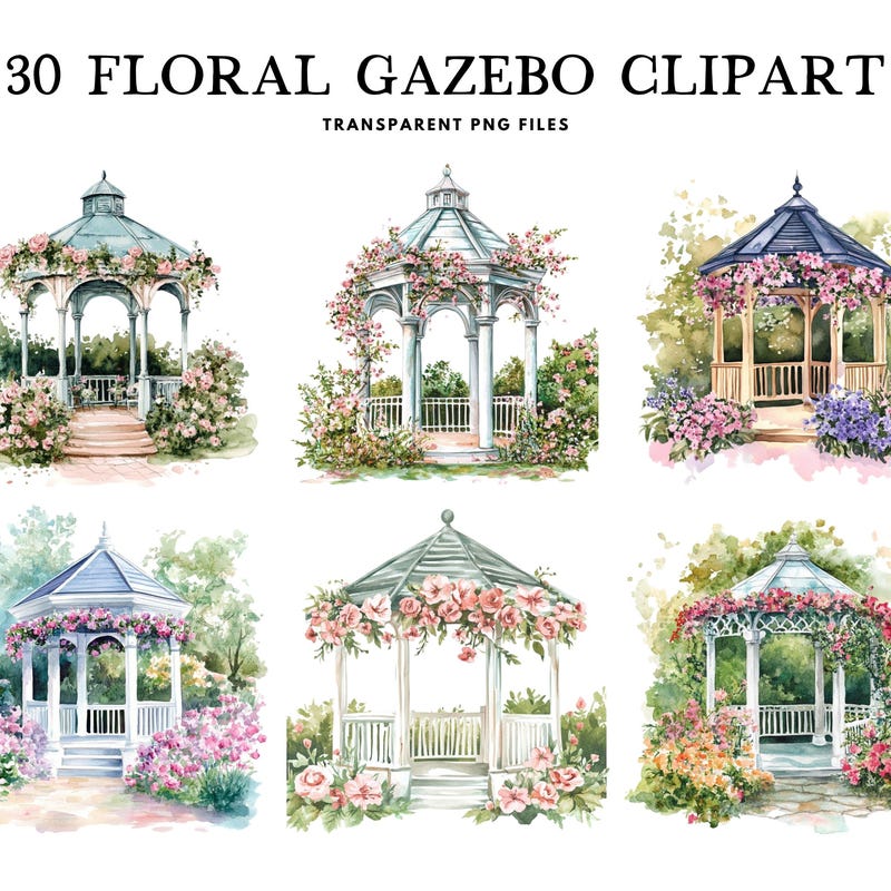 Gazebo Flowers - Etsy UK