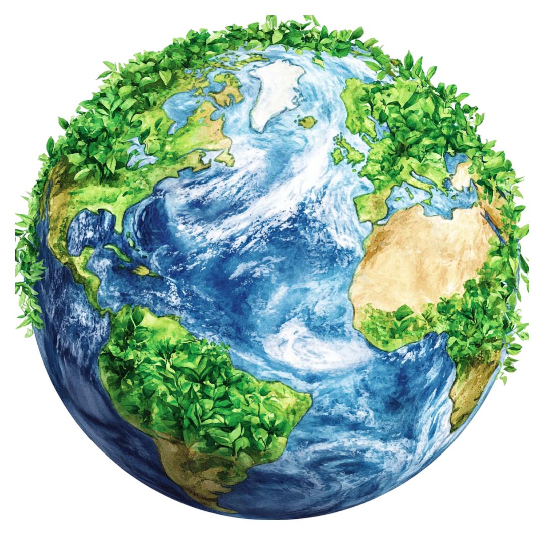 Watercolor Earth Clipart Bundle, Earth Png, Planet Earth Clip Art ...