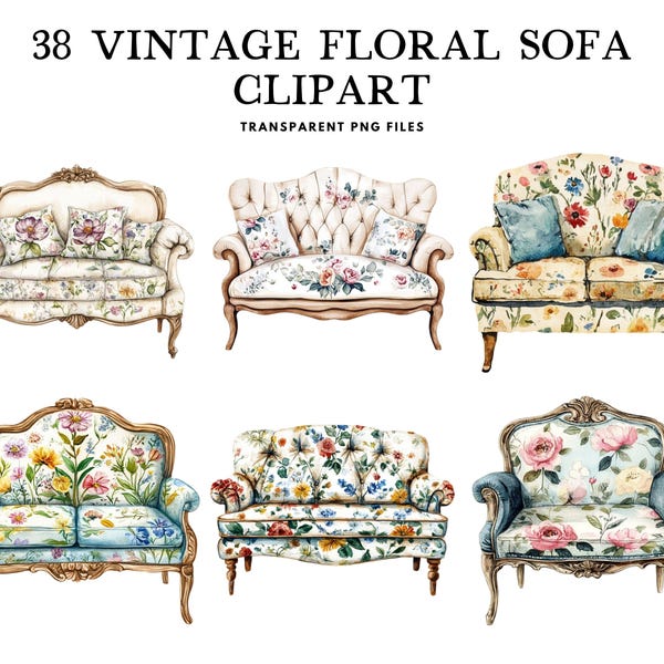 Antique Sofas - Etsy