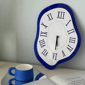 Abstract Salvador Dali Clock - Etsy