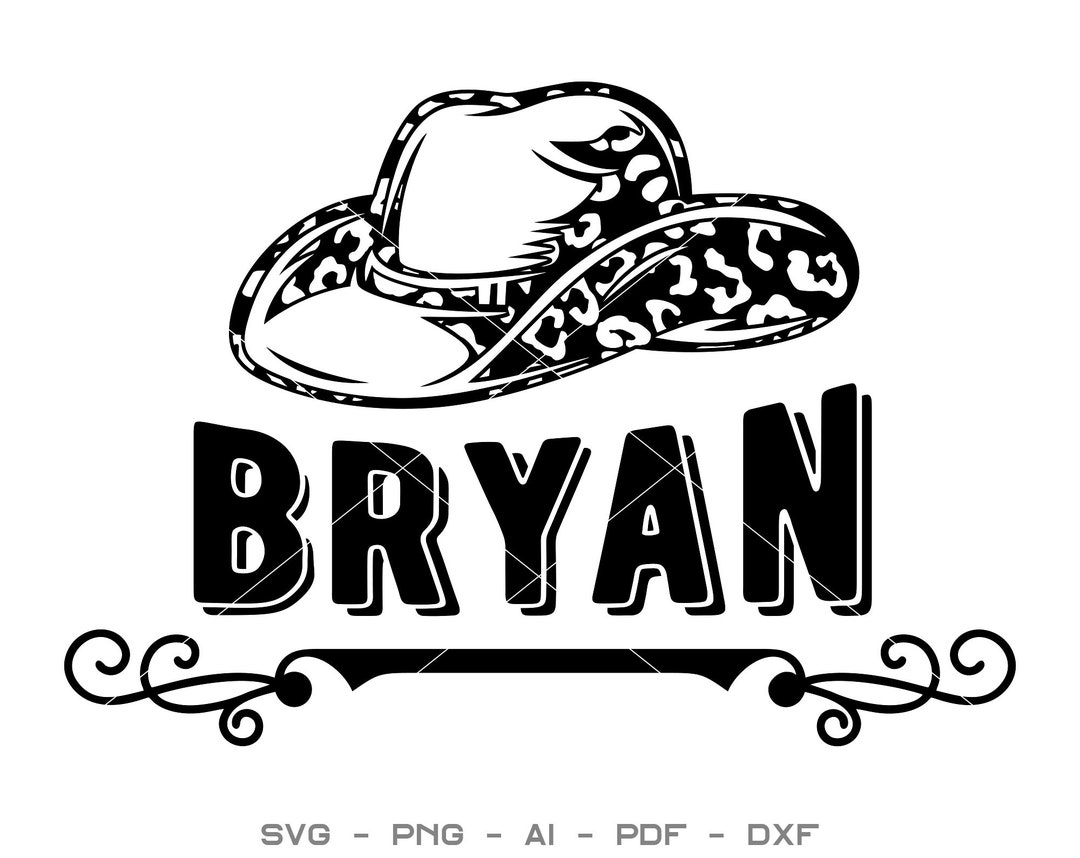 Bryan Svg Download File for Cricut Laser Cut and Print - Etsy