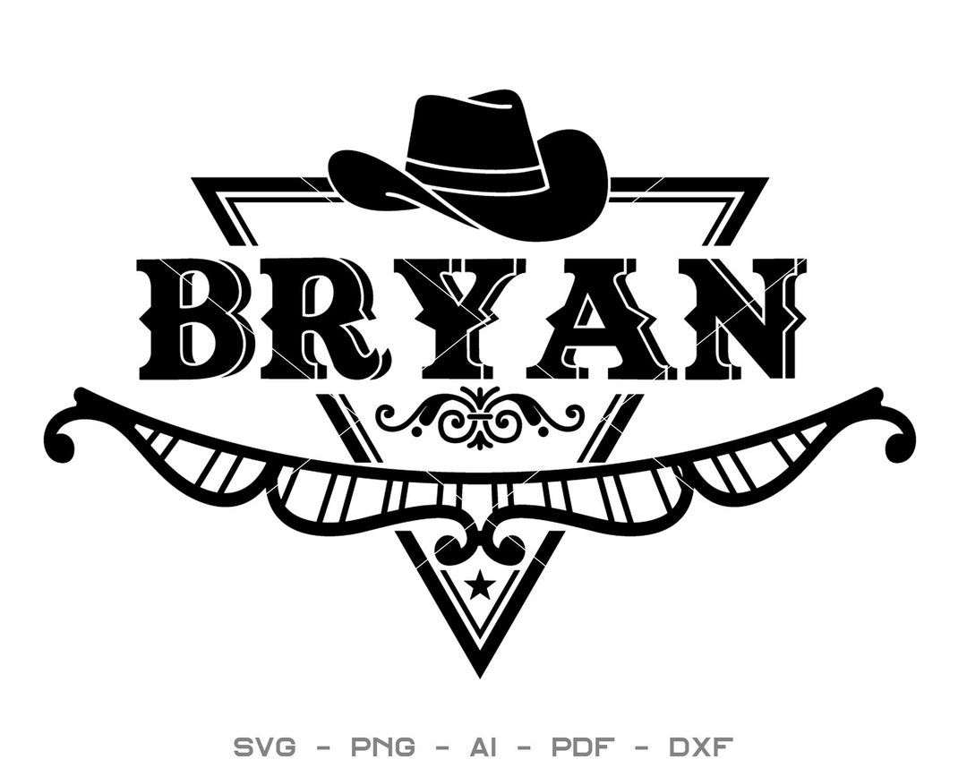 Bryan Svg Download File for Cricut Laser Cut and Print - Etsy