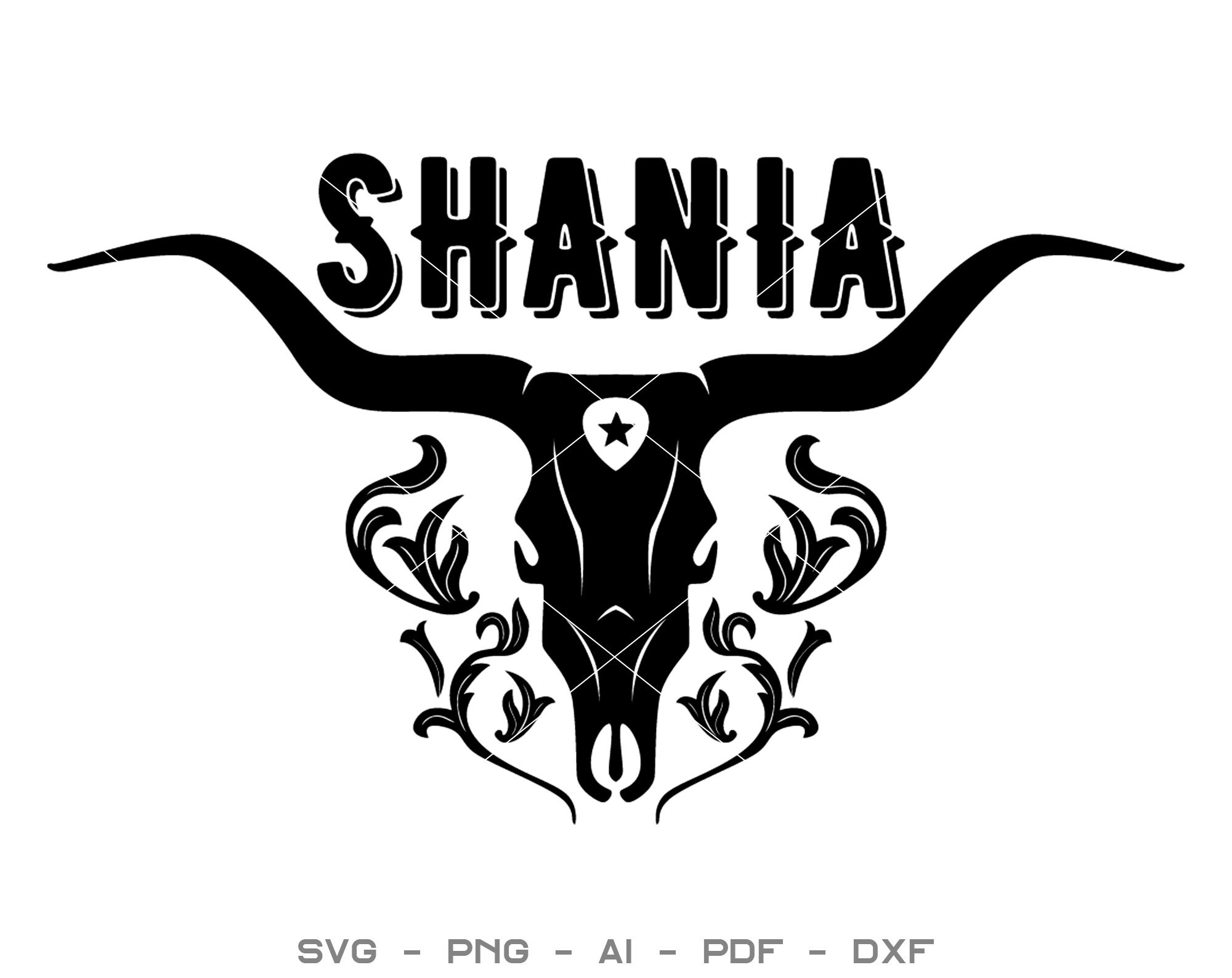 Shania Svg Download File for Cricut Laser Cut and Print - Etsy UK