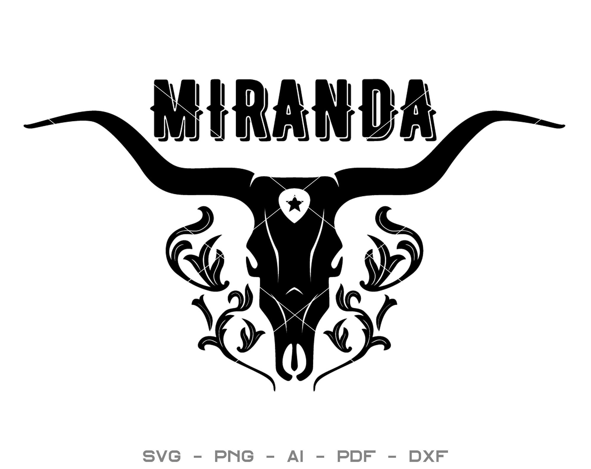 Miranda Lambert Logo Decal