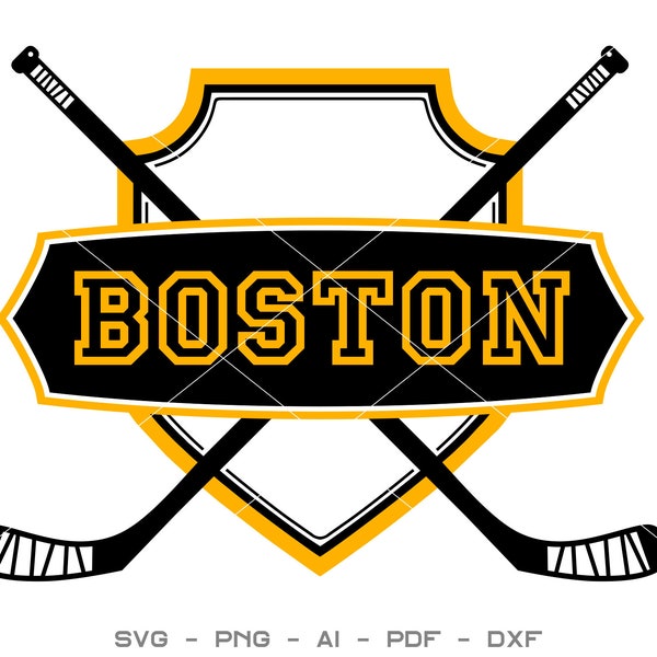 Boston Bruins Svg - Etsy