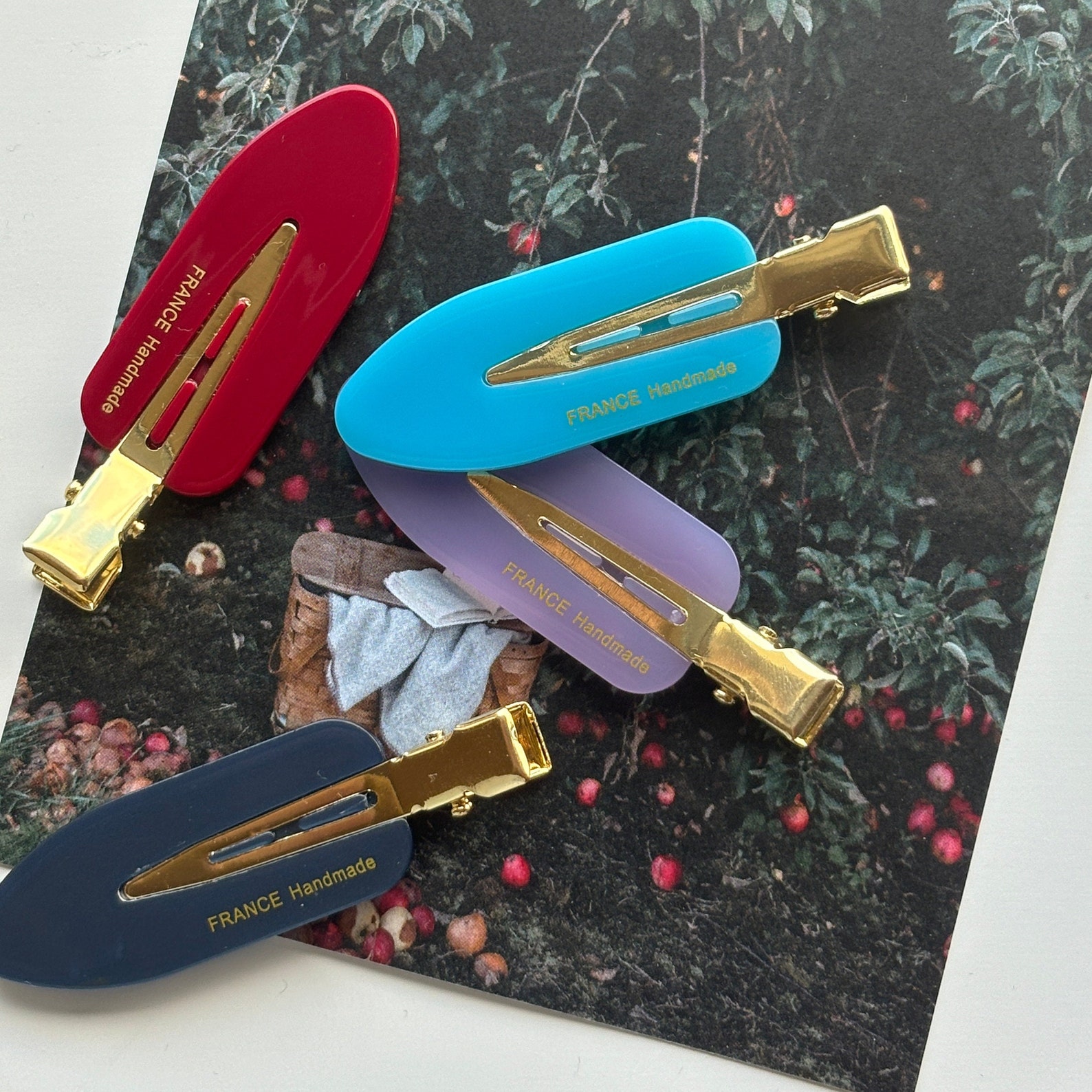 Mini French Hair Pin, French Mini Hair Pin, Barrette La France Hair Pin ...