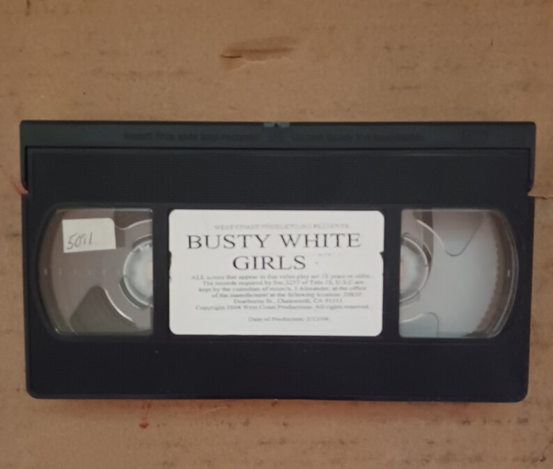 Busty White Girls Xxx Vhs 2004 Etsy