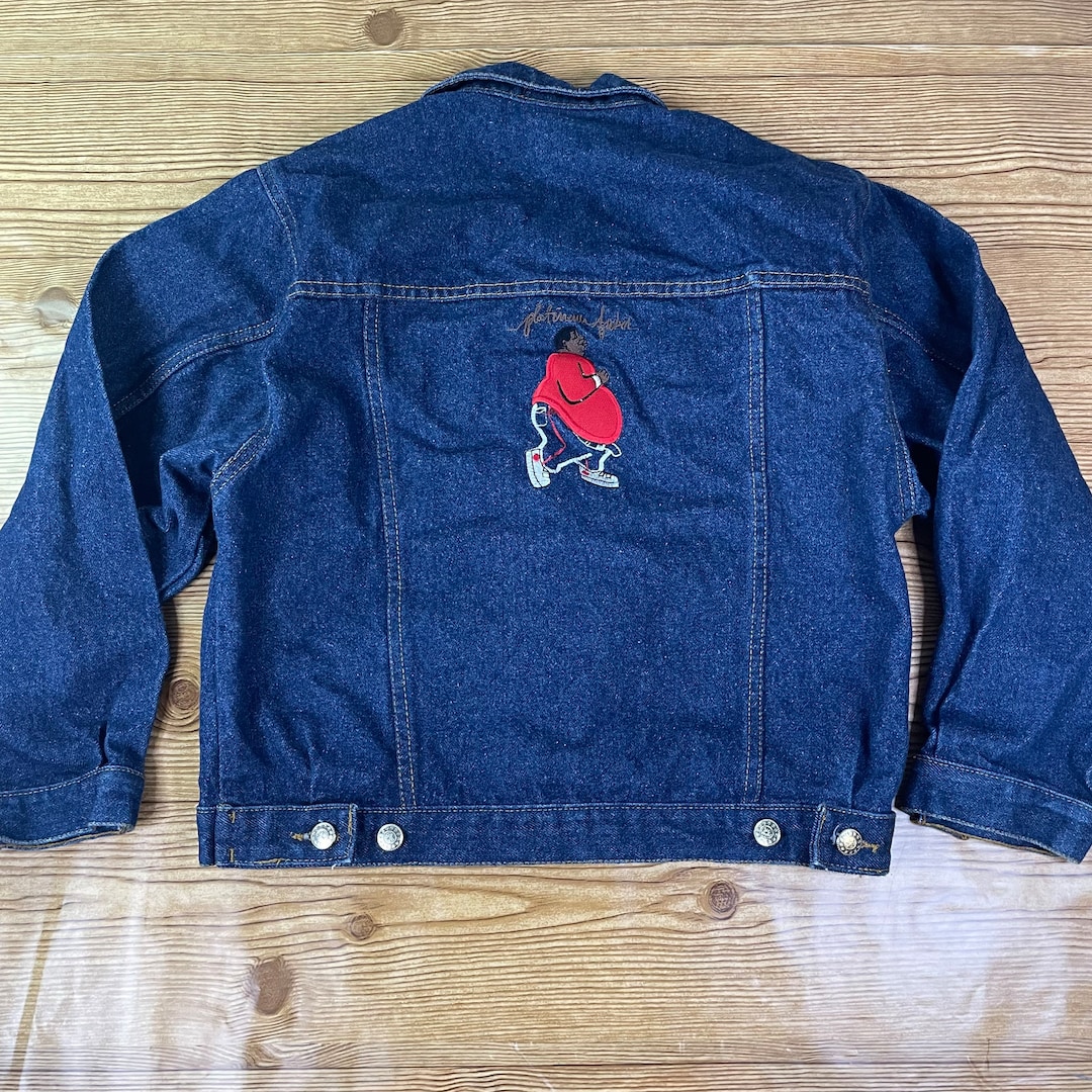 Platinum Label Fubu Fat Albert Denim Jacket, Vintage Jean Jacket ...