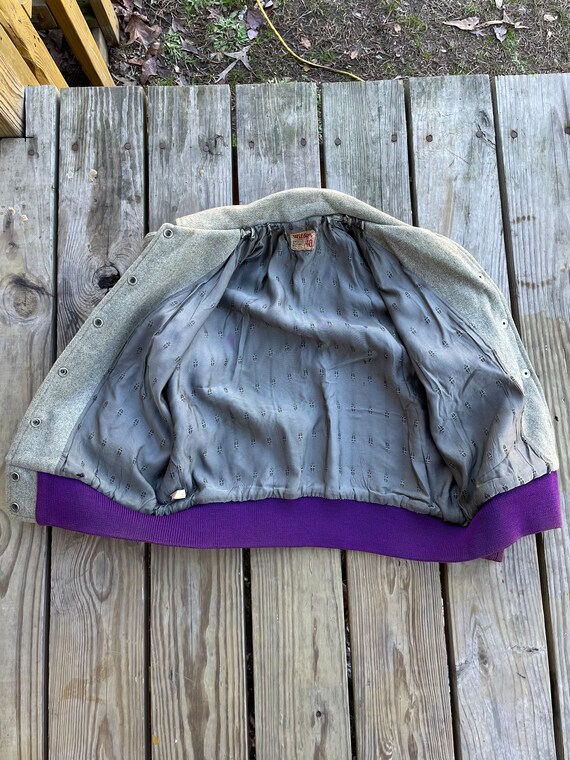 1950's Varsity Letterman Jacket Wool Mens Size 40 Wil… - Gem