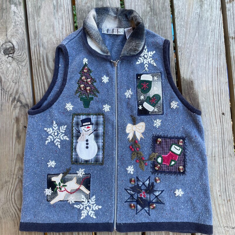 Snowman Vest - Etsy