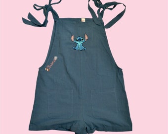 Women Ratatouille Embroidered Overall Remy Romper - Etsy