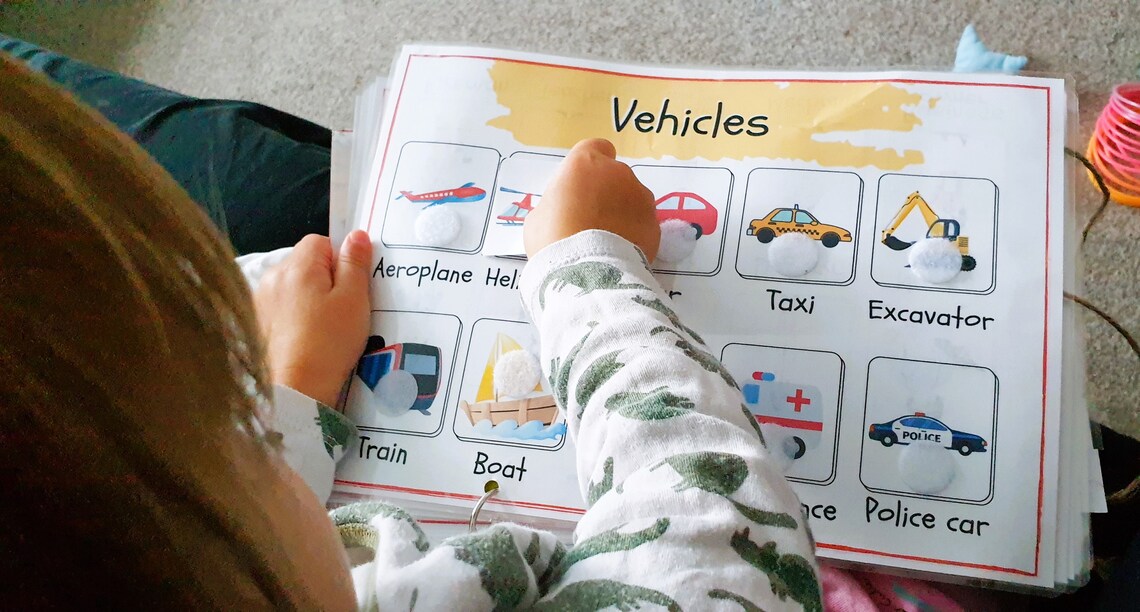 Toddler Preschool Editable CANVA Template Toddler Busy Book, Quiet Book ...