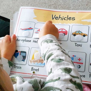 Toddler Preschool Editable CANVA Template Toddler Busy Book, Quiet Book ...