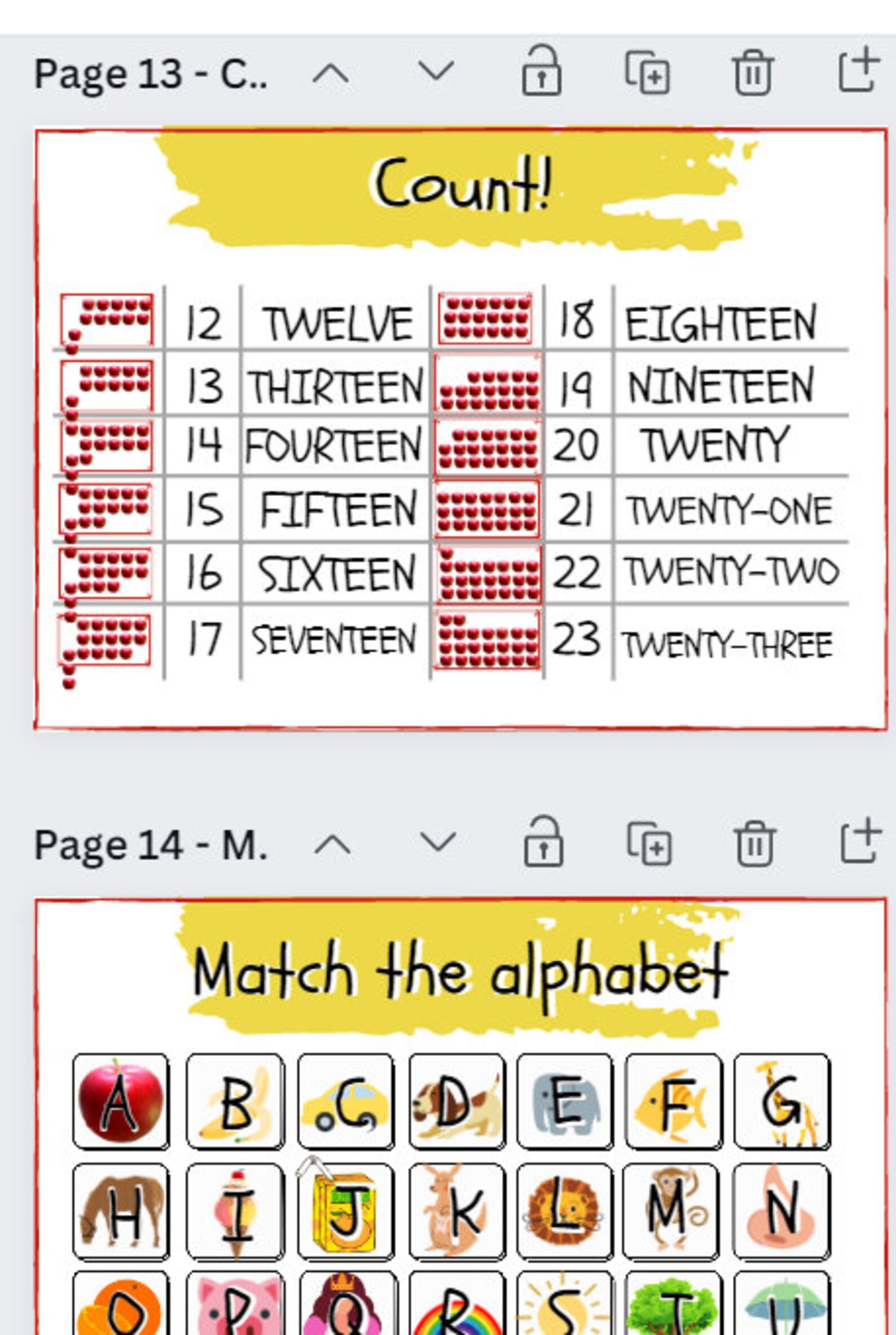 Toddler Preschool Editable CANVA Template Toddler Busy Book, Quiet Book ...