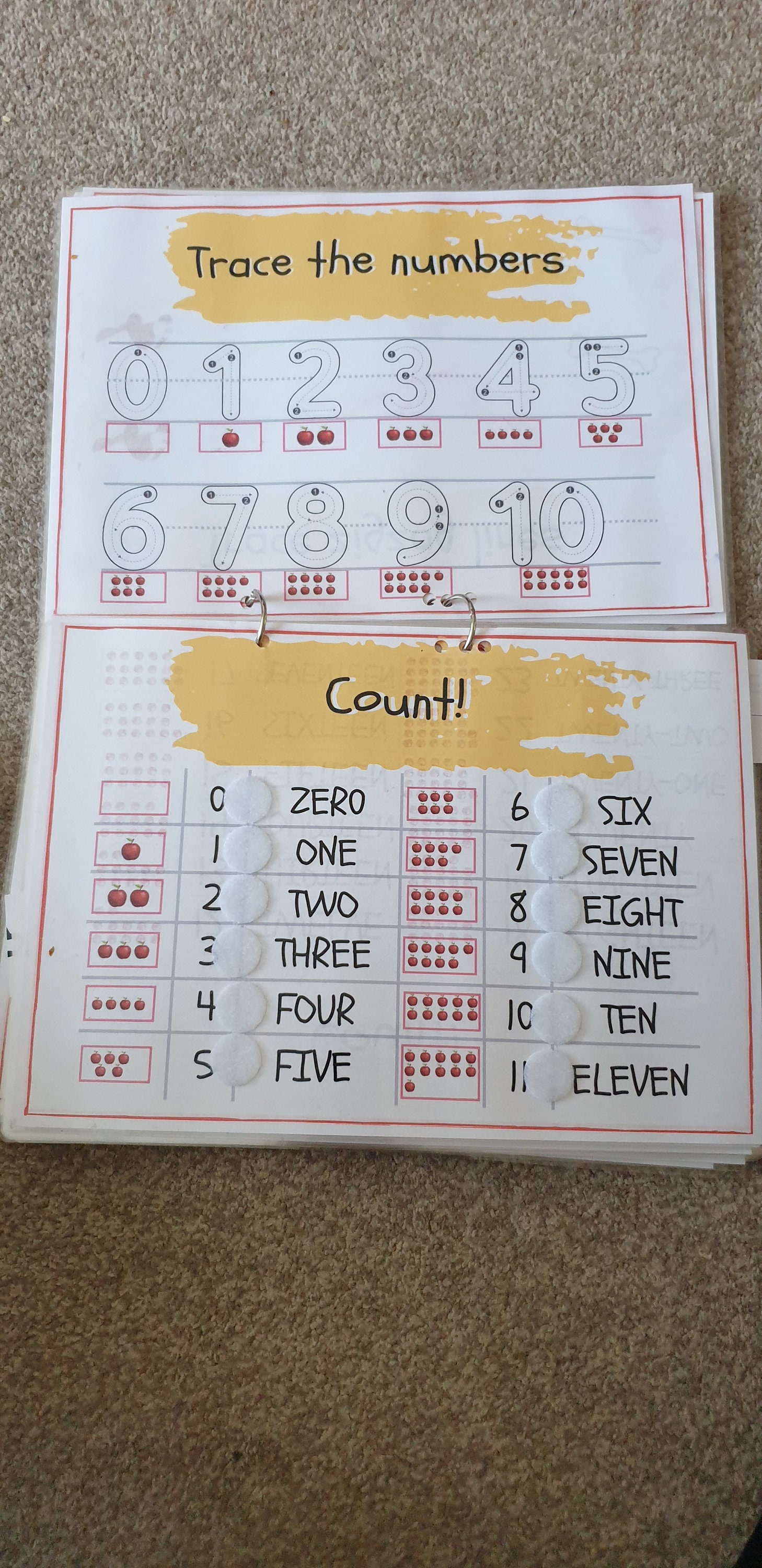 Toddler Preschool Editable CANVA Template Toddler Busy Book, Quiet Book ...